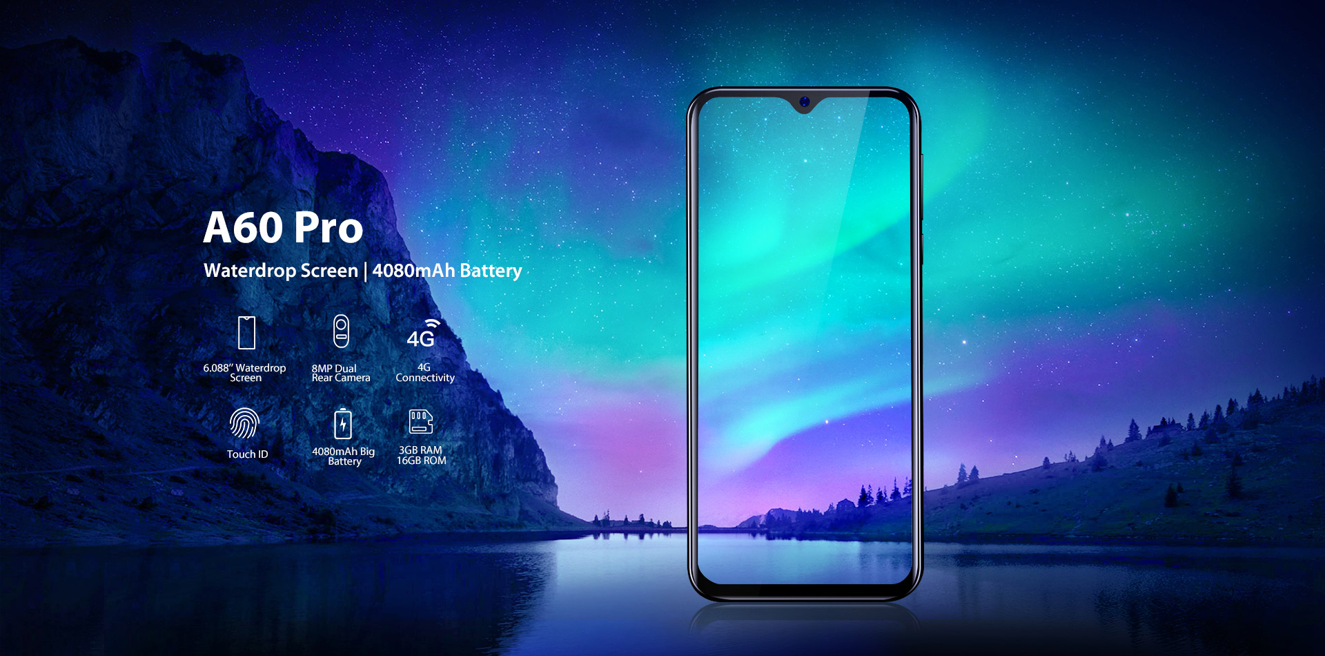 Blackview A60 Pro Budget 4G Smartphone